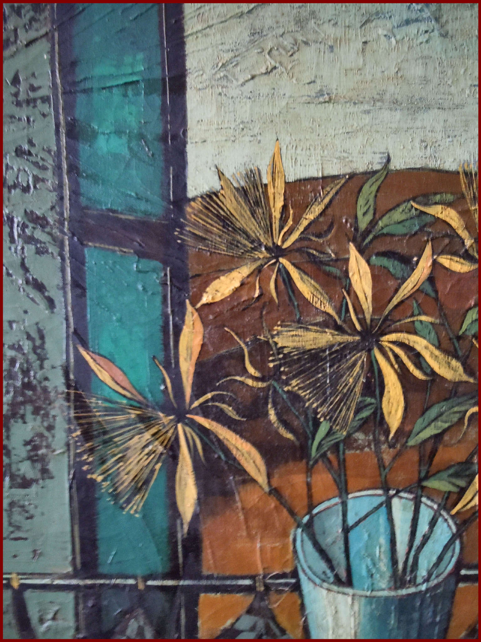 Gerard Sebastian – FLOWER STILL LIFE – American Antiques