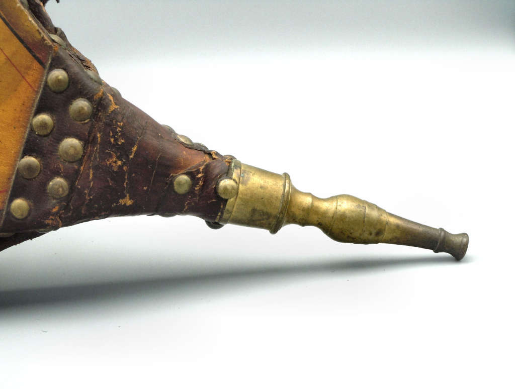 AMERICAN PAINT DECORATED HEARTH BELLOWS – American Antiques