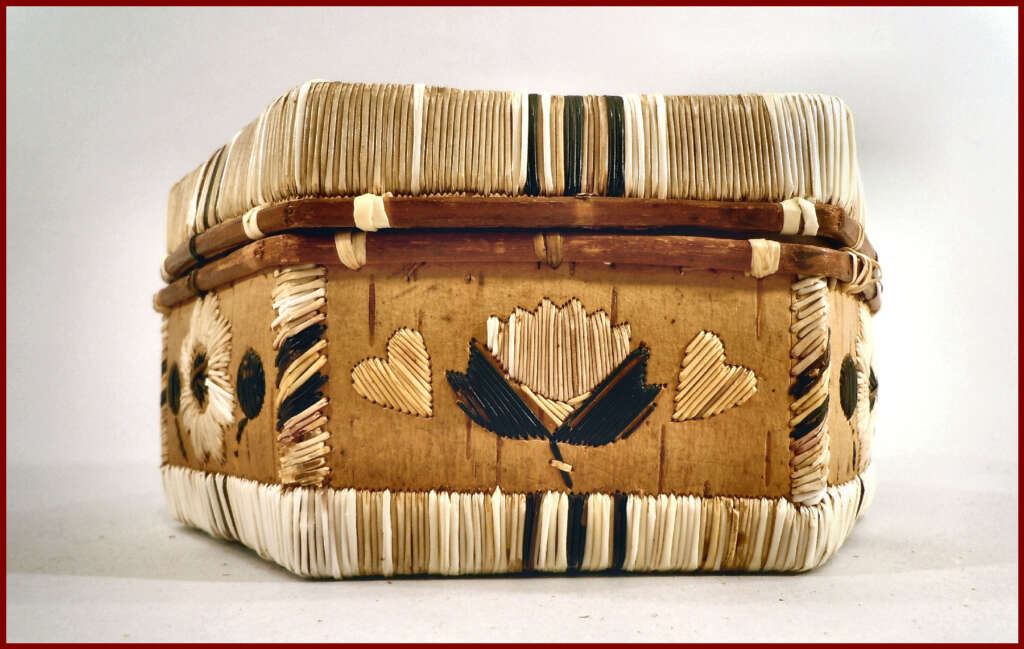 Native American – Ojibwa – Box – American Antiques