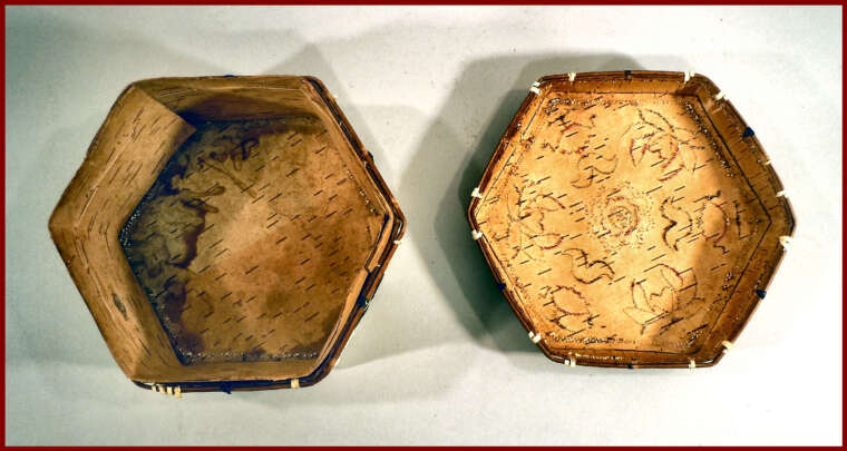 Native American – Ojibwa – Box – American Antiques