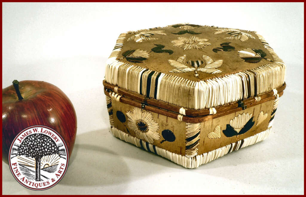 Native American – Ojibwa – Box – American Antiques