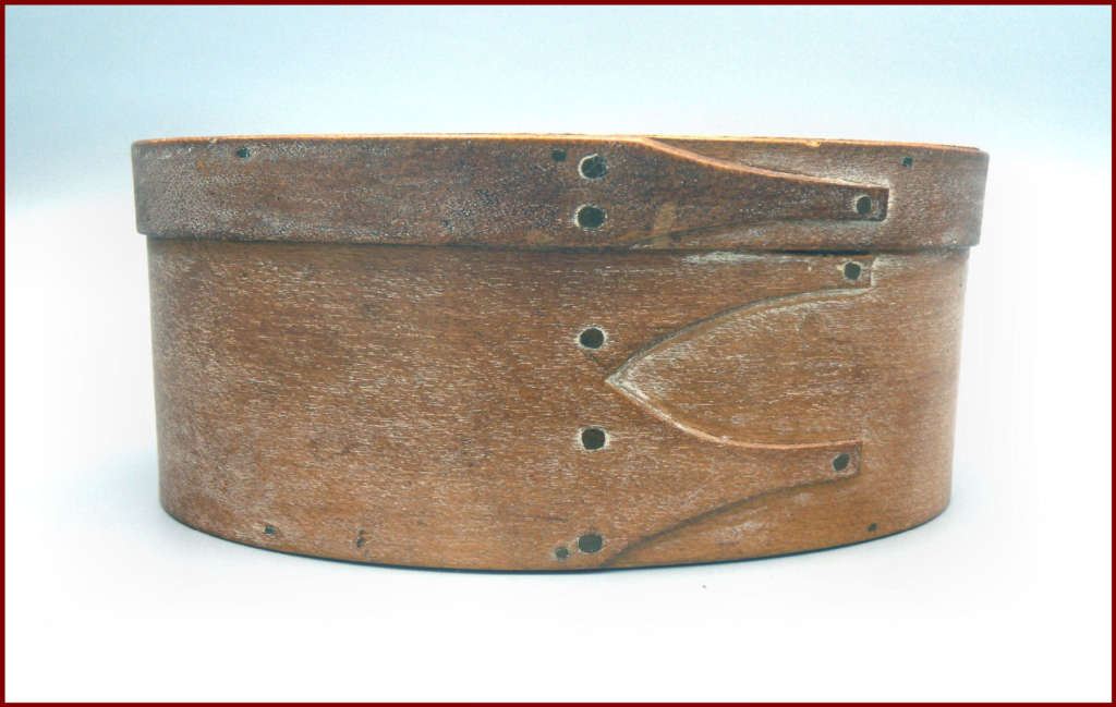 OVAL SHAKER “PANTRY” BOX – American Antiques