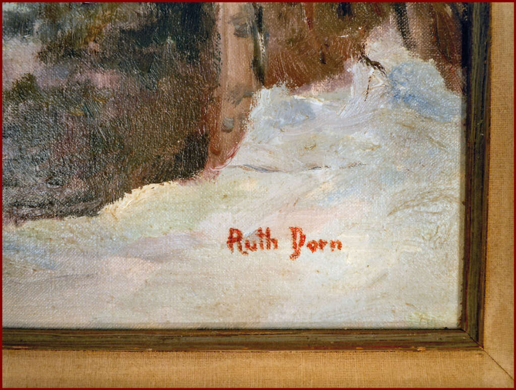 Ruth Dorn (Dornbush) – CLARLEMONT, MASS. – American Antiques