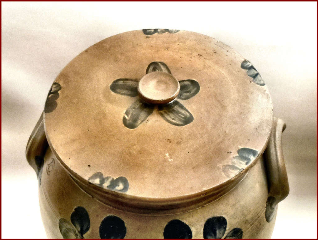 PETER HERRMANN ten-Gallon STONEWARE CROCK – American Antiques