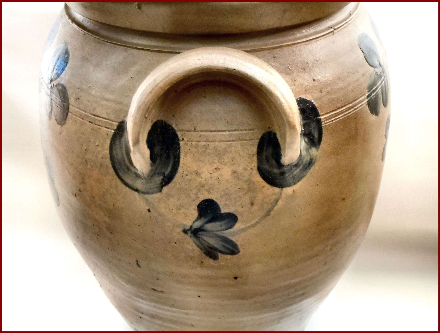 PETER HERRMANN ten-Gallon STONEWARE CROCK – American Antiques