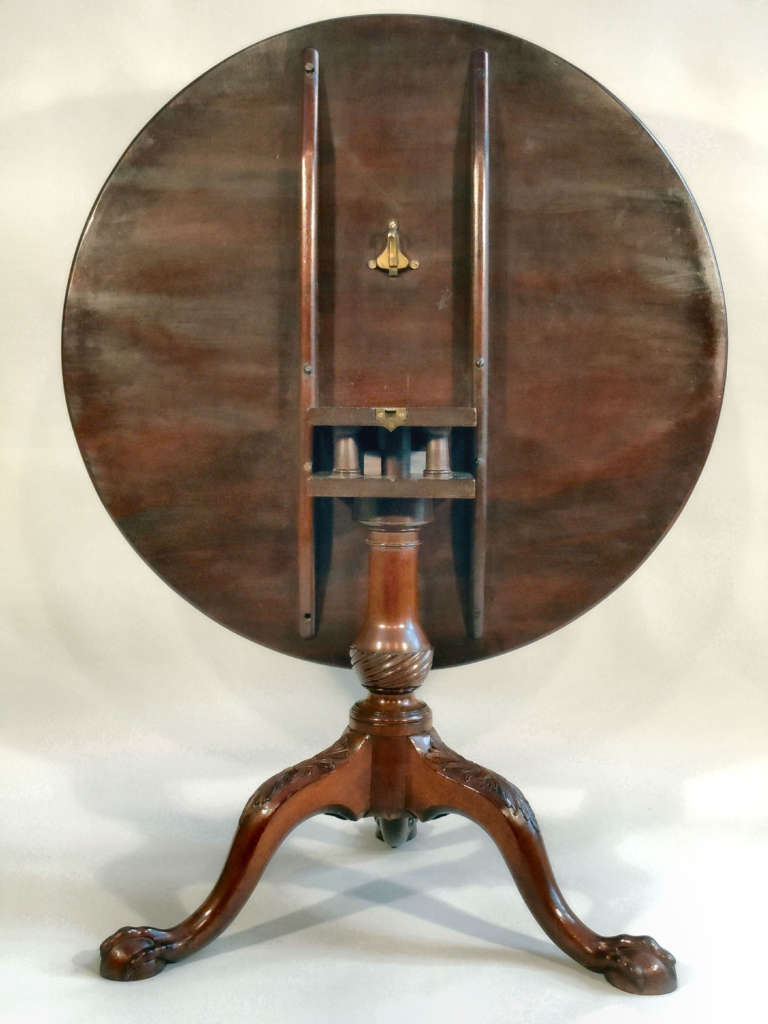 CHIPPENDALE TEA TABLE – American Antiques