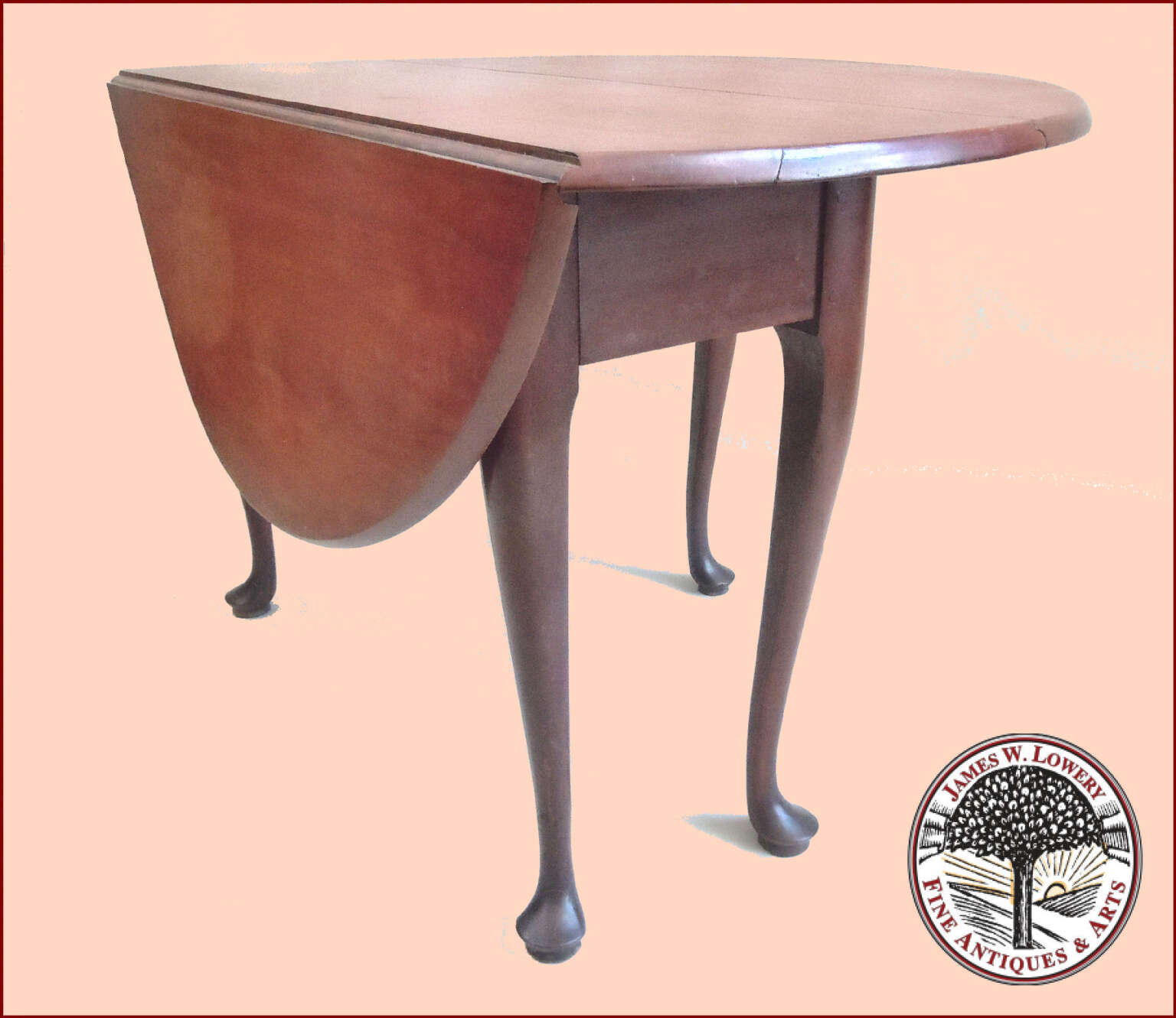 PAINTED QUEEN ANNE TABLE – American Antiques