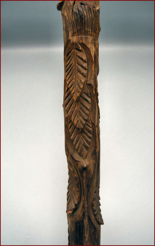 WOODEN CARVED CANE – American Antiques