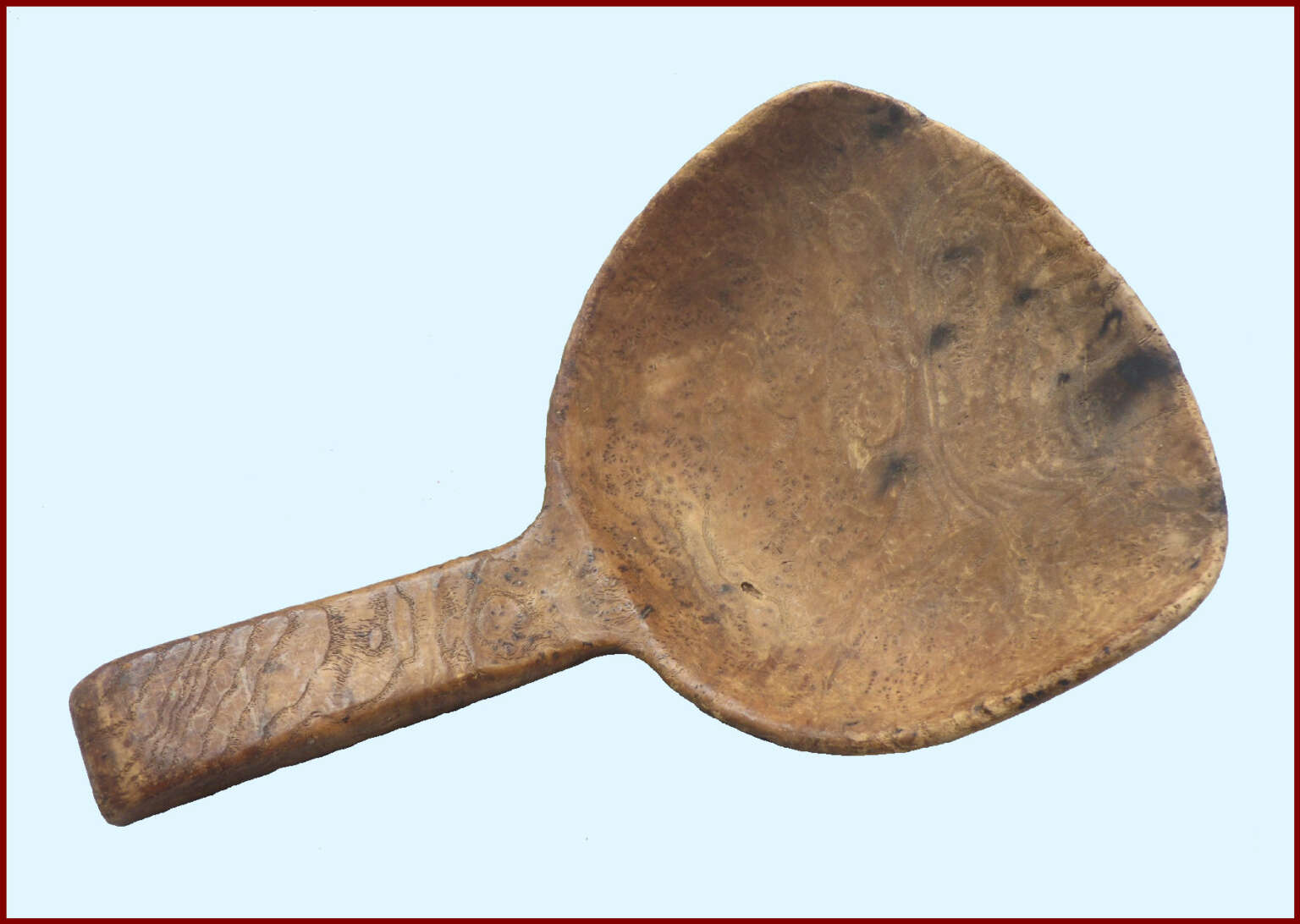 ANTIQUE NATIVE AMERICAN BURL LADLE – American Antiques
