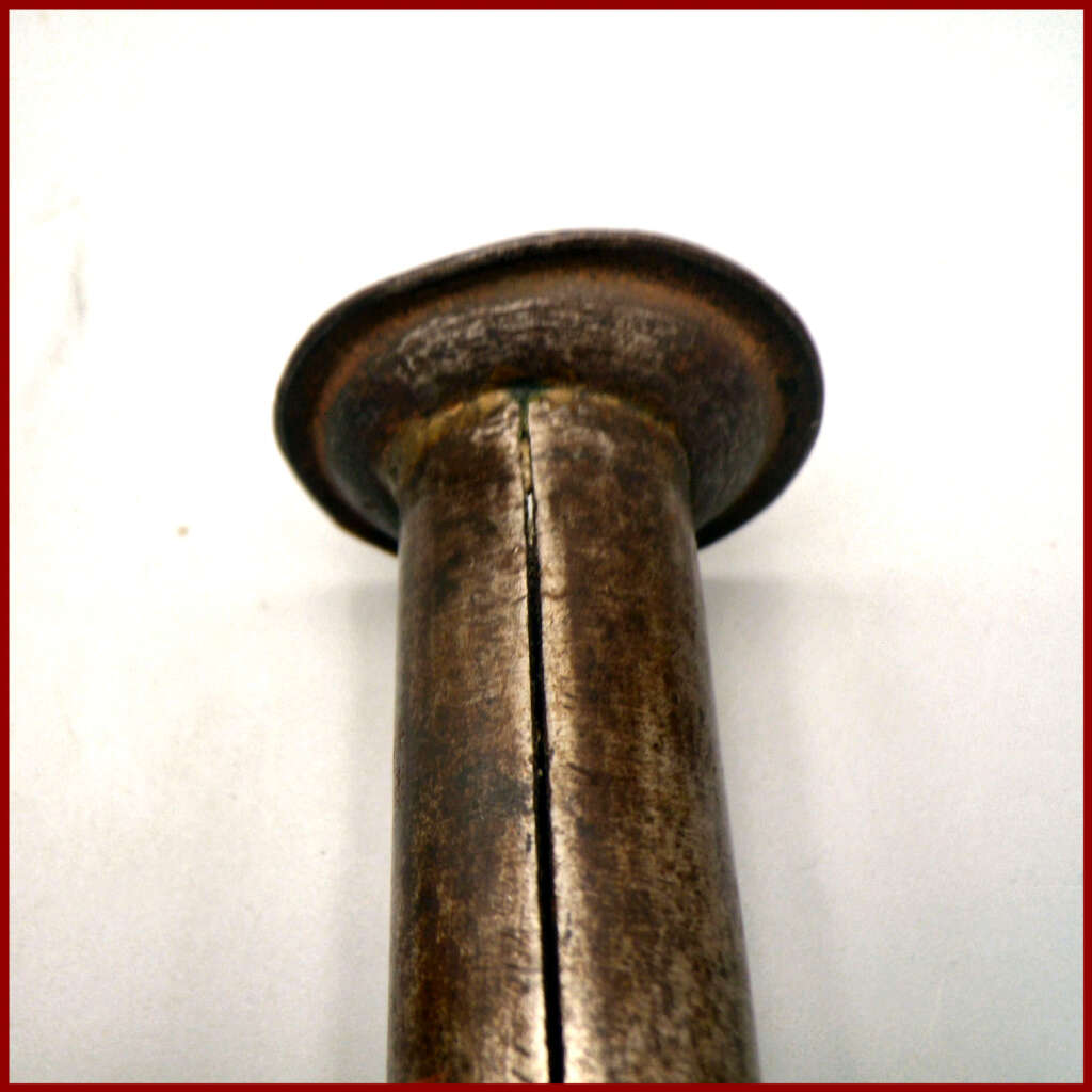 ANTIQUE RARE LARGE HOG SCRAPPER CANDLESTICKS – American Antiques