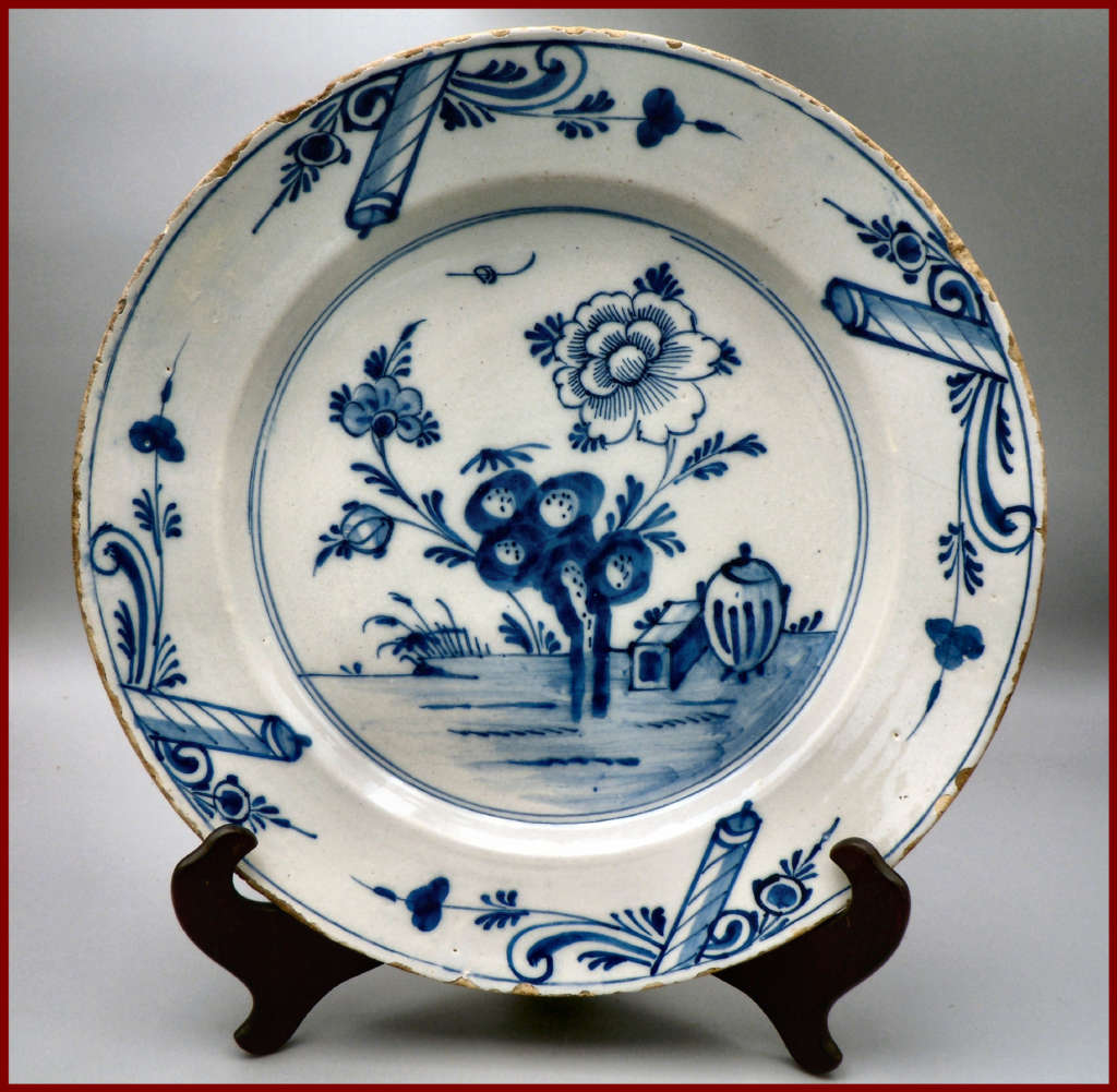 CHARGER – DELFTWARE / CERAMIC – American Antiques