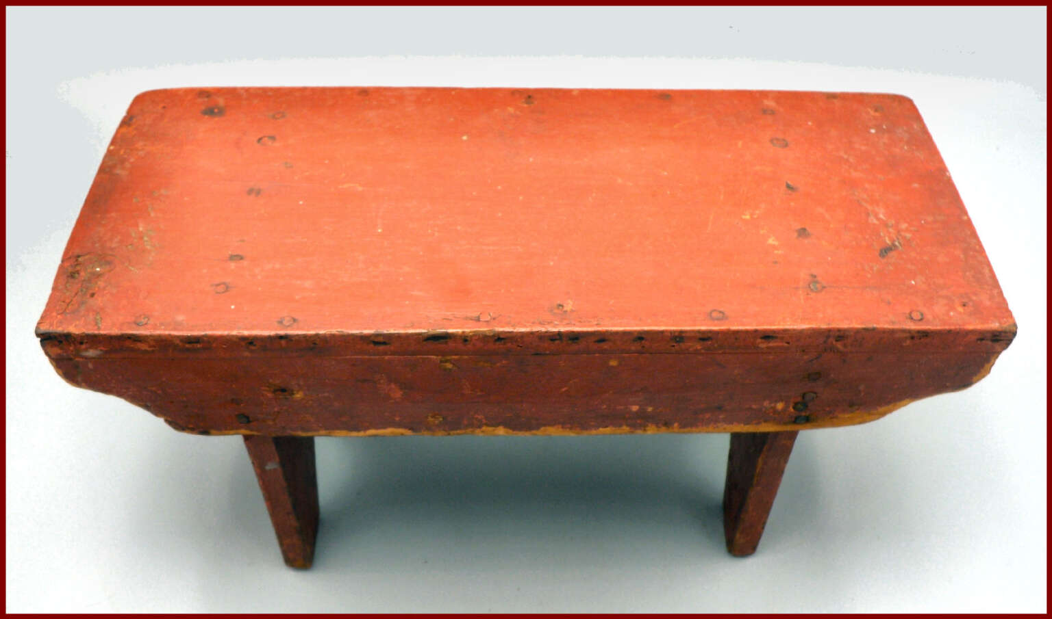 PAINTED FOOT STOOL – American Antiques