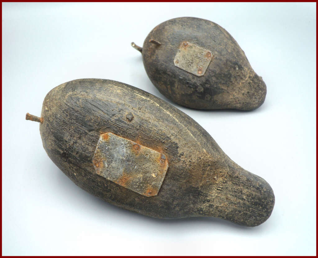 PAINTED ROOT HEAD COOT DECOYS – American Antiques