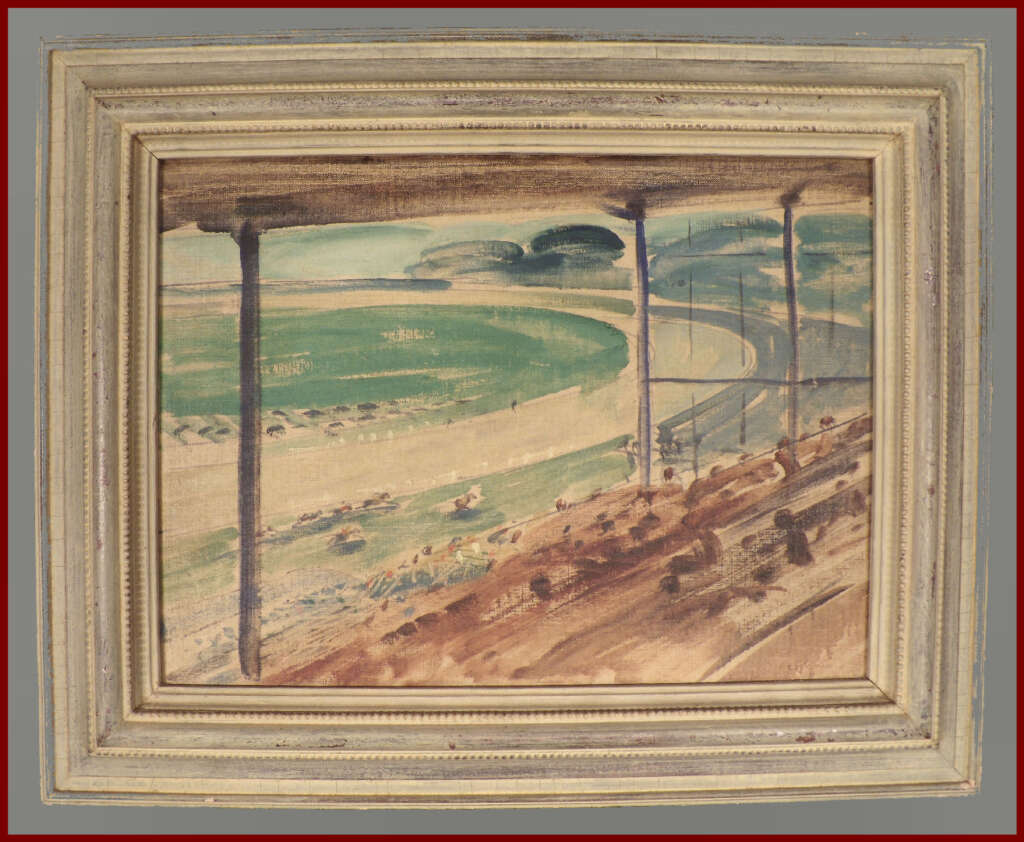 Stuart Compton Henry – Race Track – American Antiques