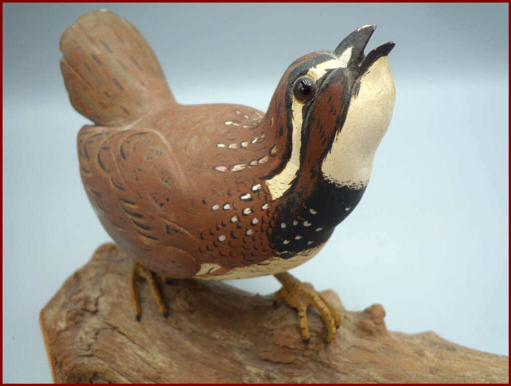 BOBWHITE QUAIL – WARFIELD CARVING – American Antiques