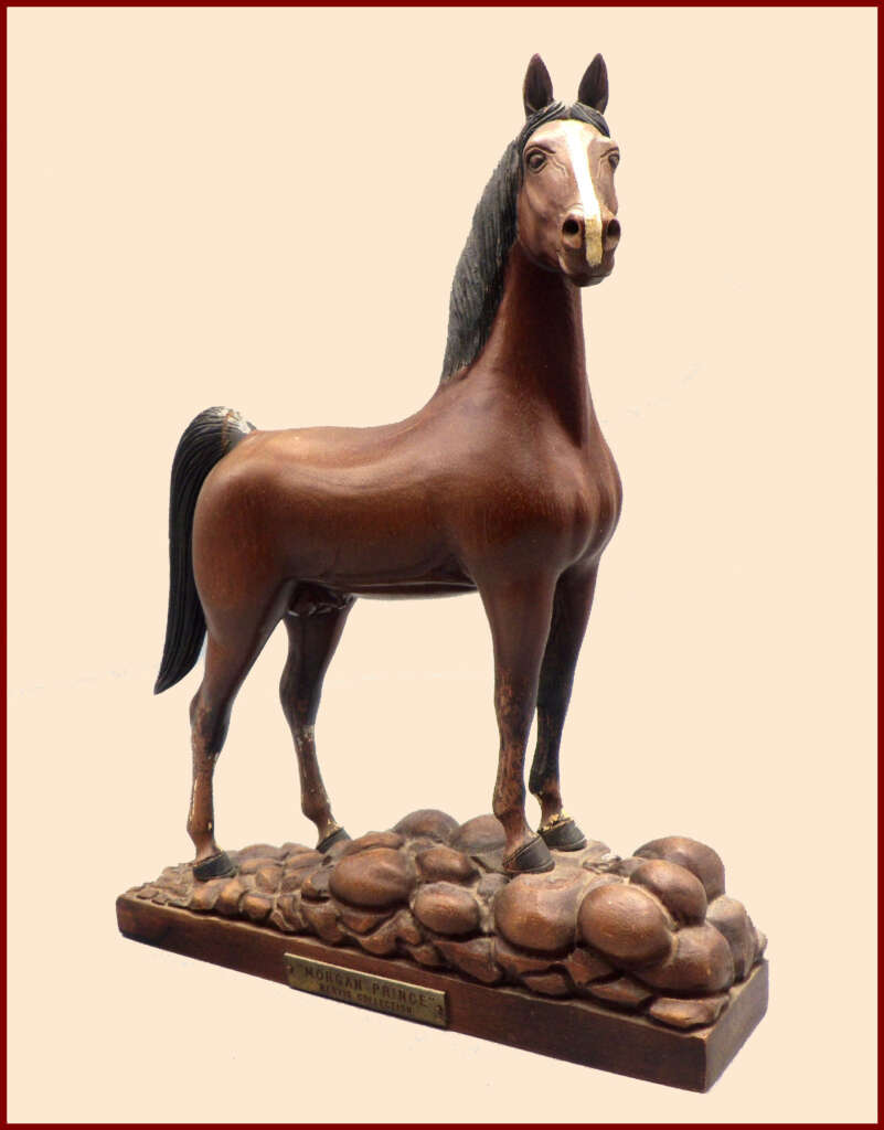 HORSE SCULPTURE MORGAN PRINCE-PETER GIBA – American Antiques