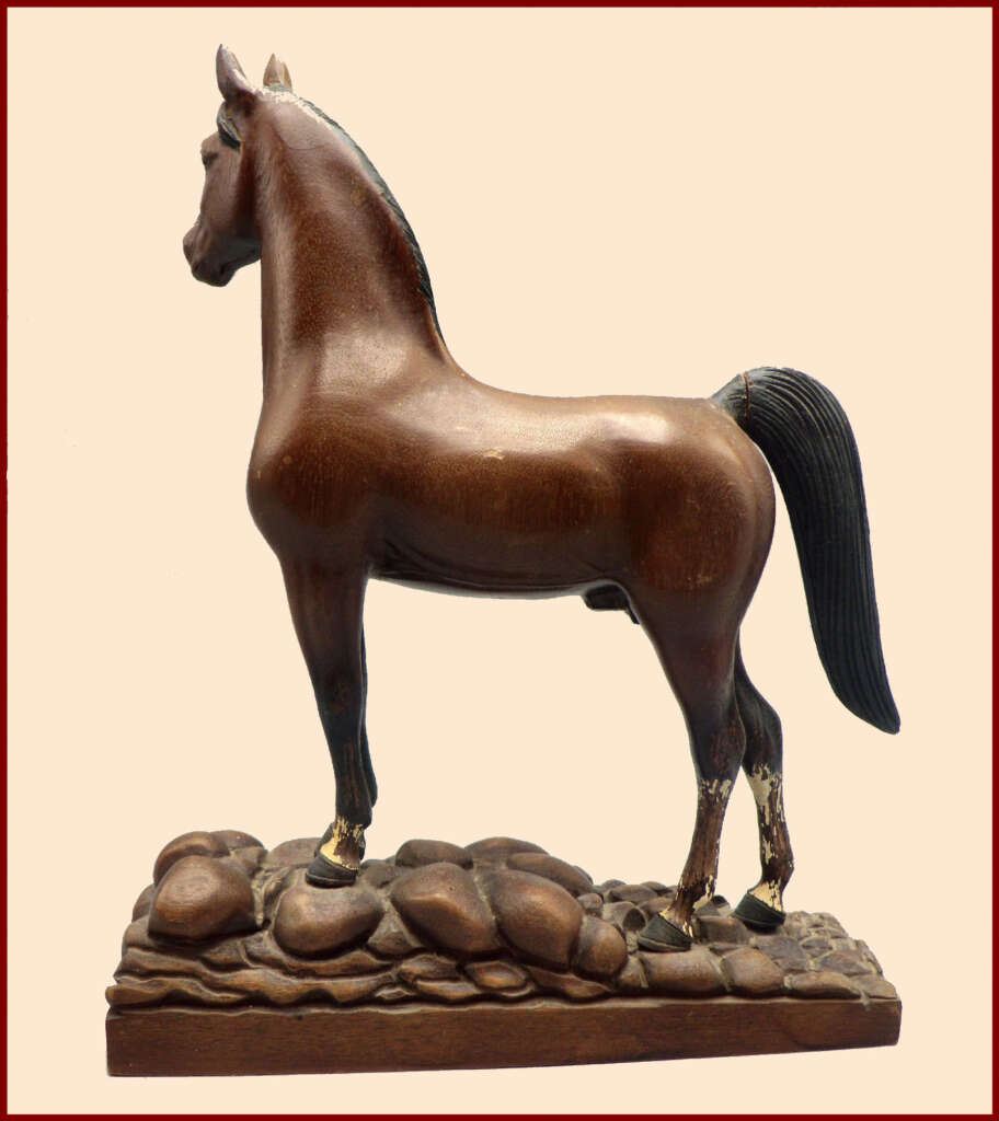 HORSE SCULPTURE MORGAN PRINCE-PETER GIBA – American Antiques