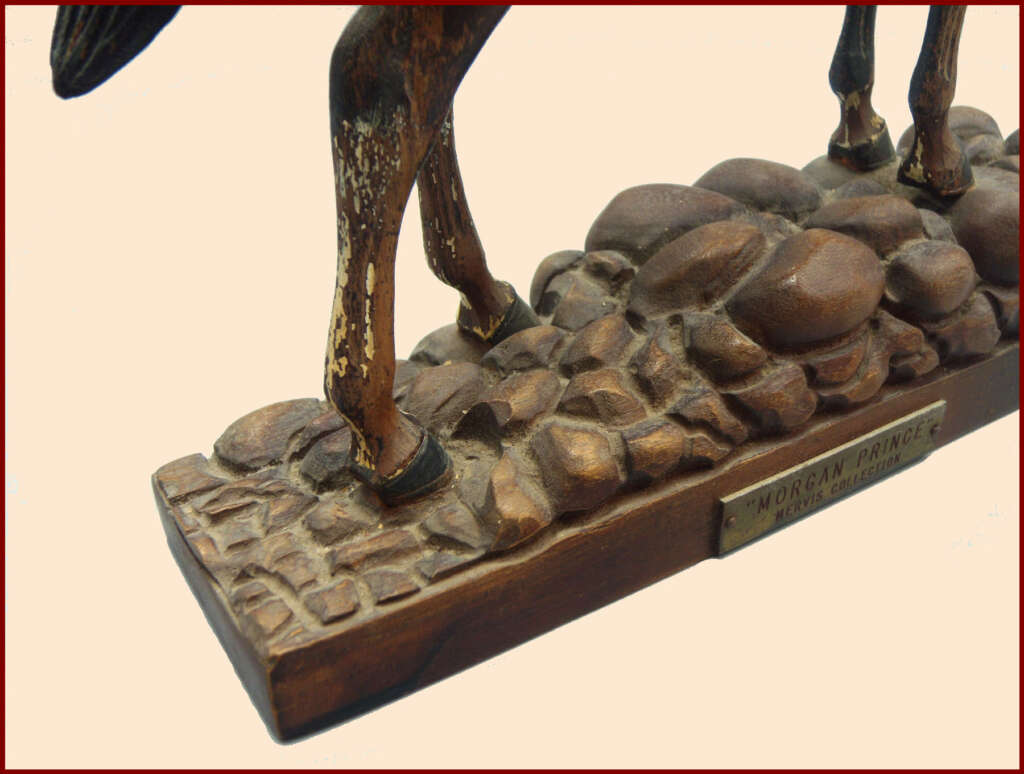 HORSE SCULPTURE MORGAN PRINCE-PETER GIBA – American Antiques